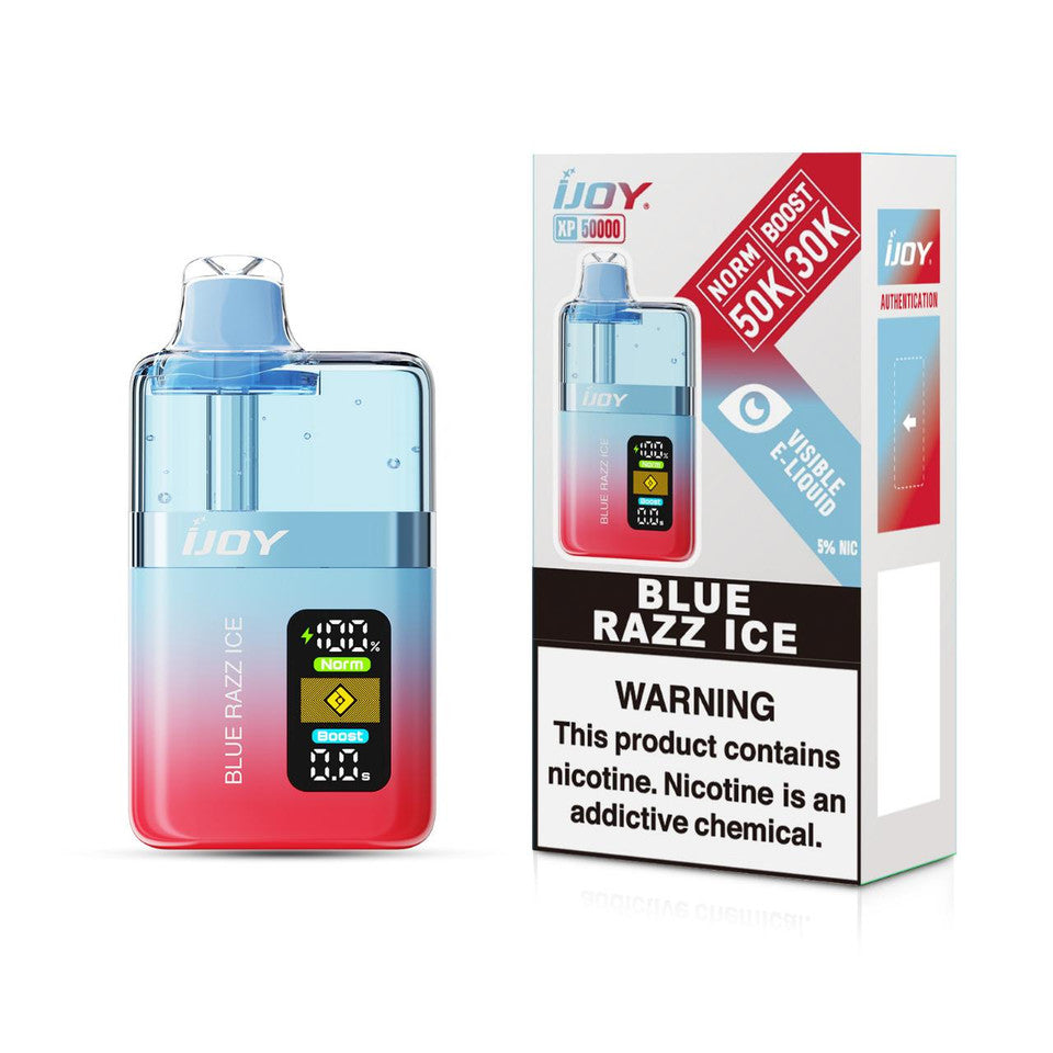 Blue Razz Ice iJoy Bar XP50000 Disposable Vape