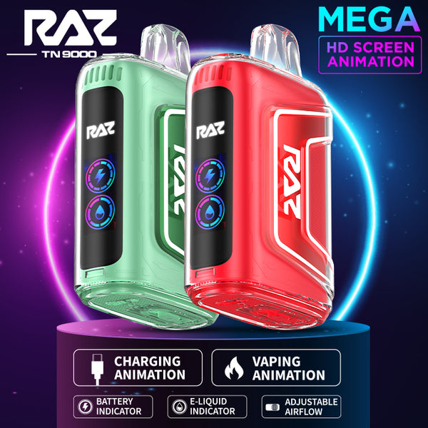 Day Crawler RAZ TN9000: A Flavorful Adventure From RAZ Vapes