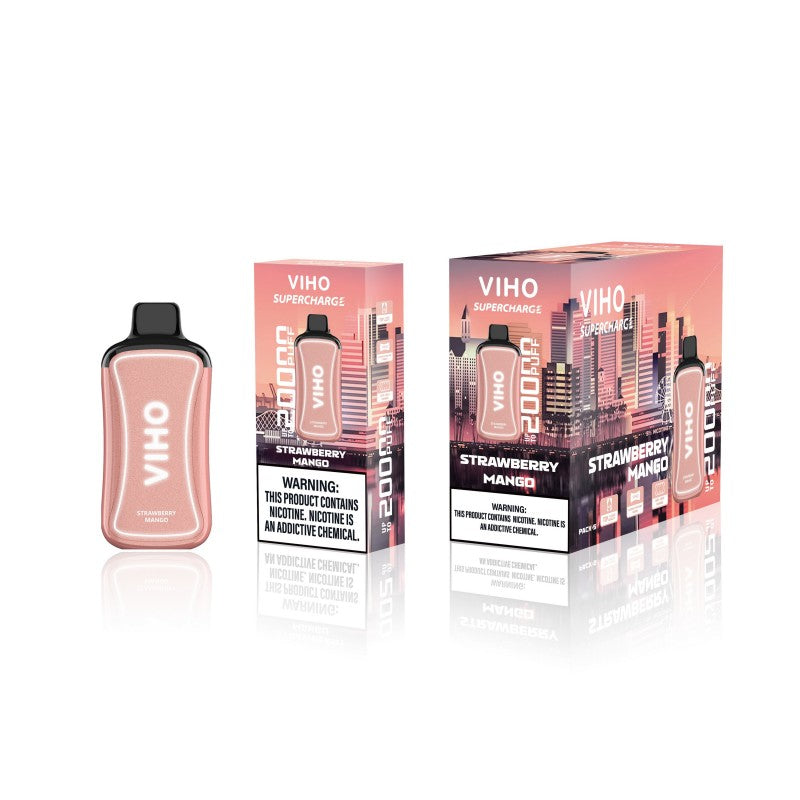 Strawberry Mango VIHO Supercharge 20000 Disposable Vape