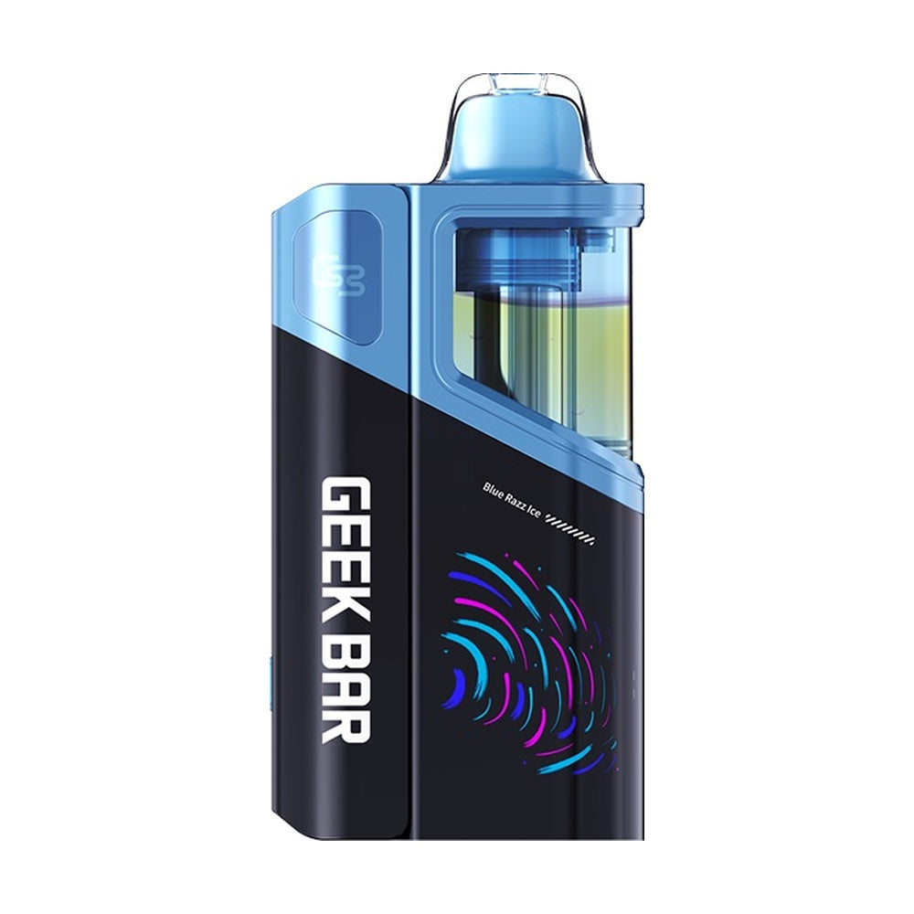 Blue Razz Ice Geek Bar Clio Platinum 50k Disposable Vape Kit