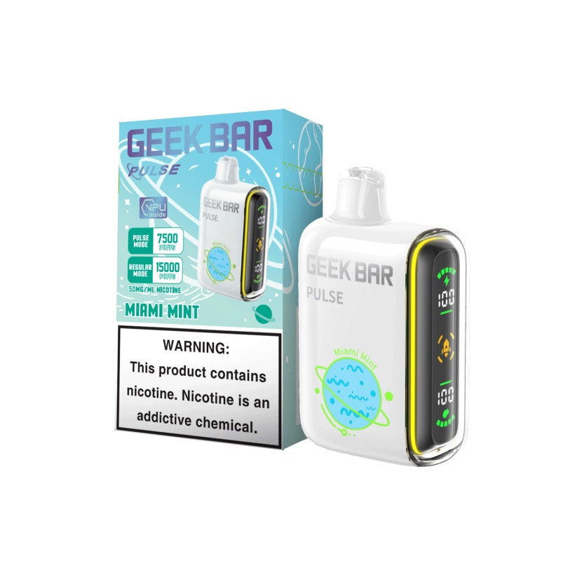 Miami Mint Geek Bar Pulse 15000 Disposable Vape