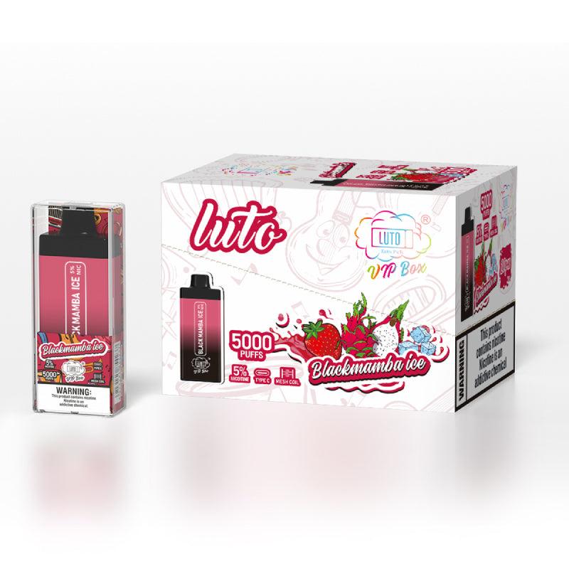 Luto VIP Box 5,000 Puffs: 5% NIC | Luto Vapes