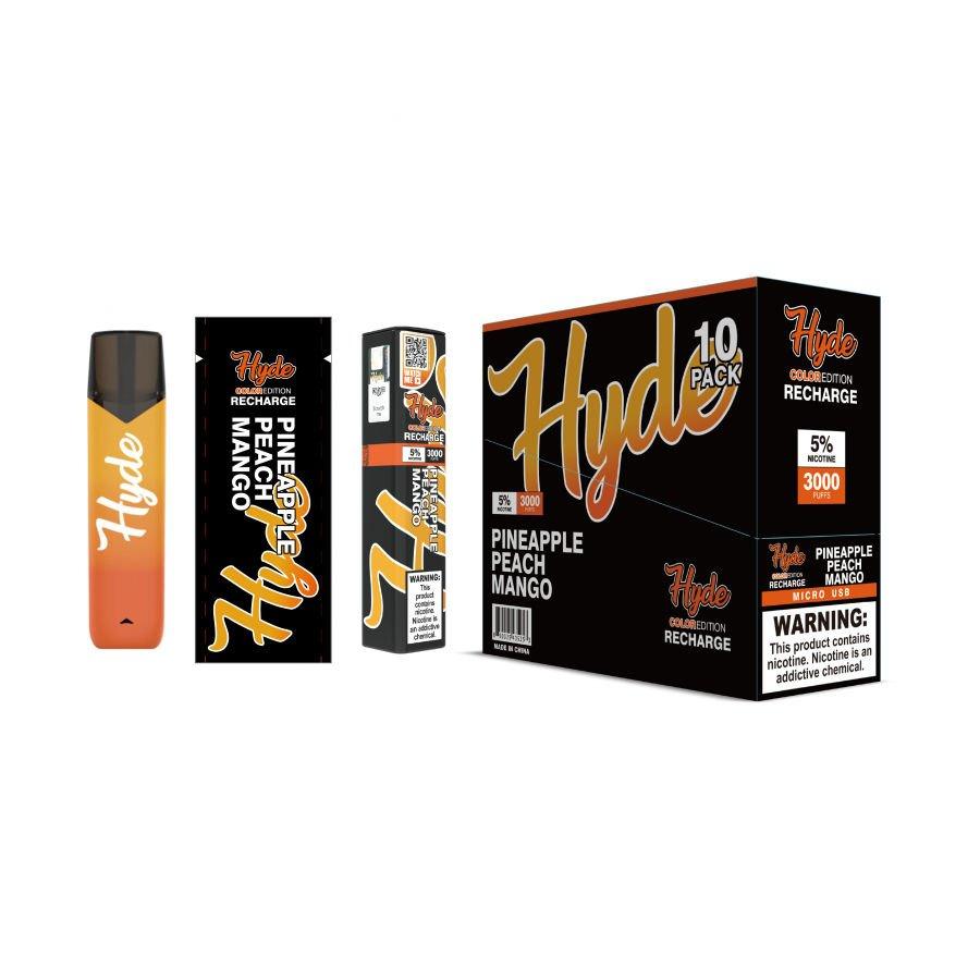 Hyde Color Recharge Vapes: 3000+ Puffs, 13 Flavours | Hyde Vapes